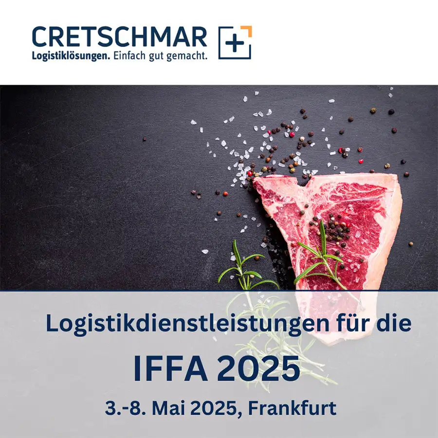Logistikangebot: Mit CRETSCHMAR entspannt zur IFFA 2025 in Frankfurt ...